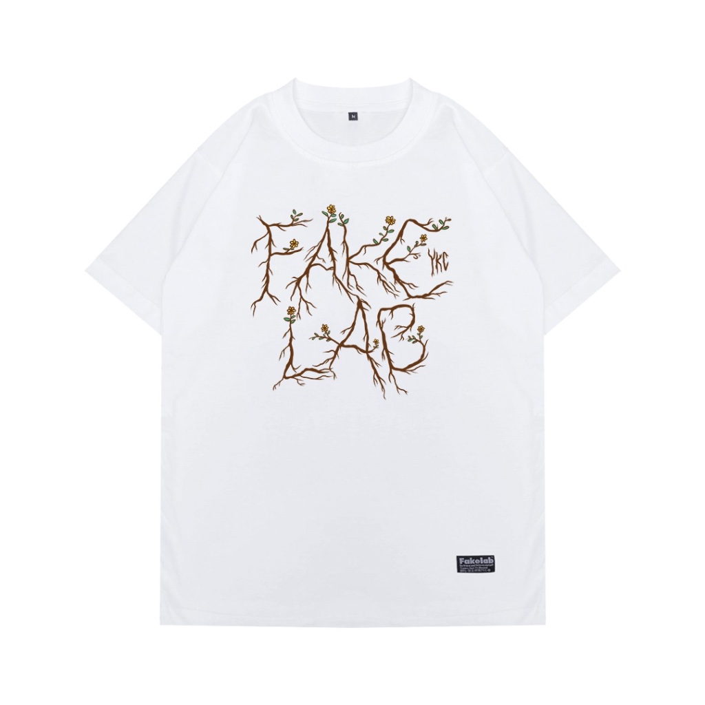 Jual Fakelab Ts Doodle Tree / Kaos Coretan / Tshirt White Hand Drawing ...
