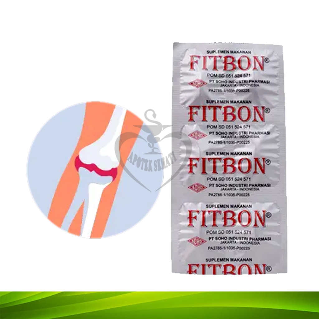 Jual Fitbon Kapsul Suplemen Kesehatan Vitamin Tulang dan Sendi | Shopee ...