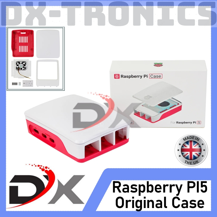 Jual Raspberry PI 5 Official Original Case Casing PI5 with Integrated ...