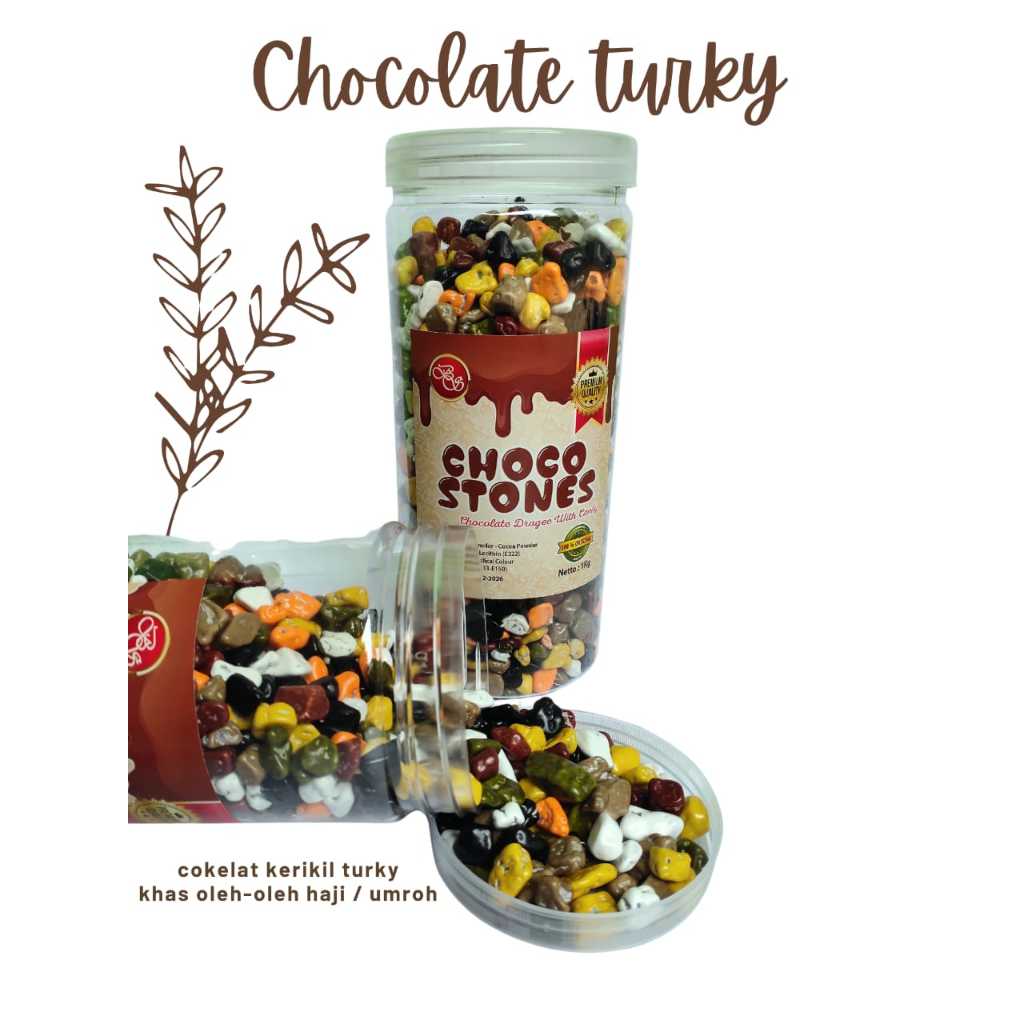 Jual Choco Stone Cokelat Kerikil 1kg - Coklat Krikil 1kg -oleh oleh ...