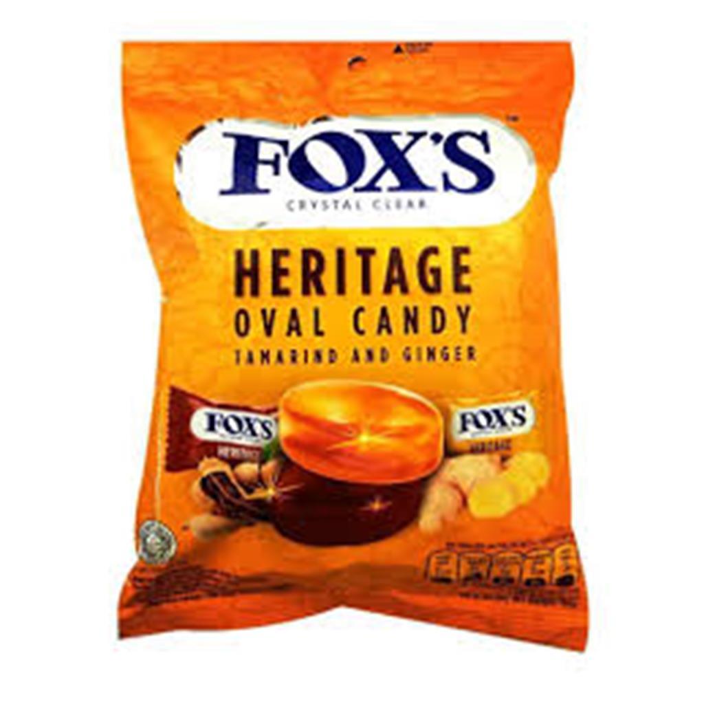 Jual Fox's Candy Oval Heritage Tamarind & Ginger 125g | Shopee Indonesia