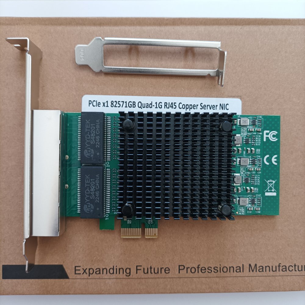 Jual Mikrotik Ethernet quad port gigabit Intel 82571 | Shopee Indonesia