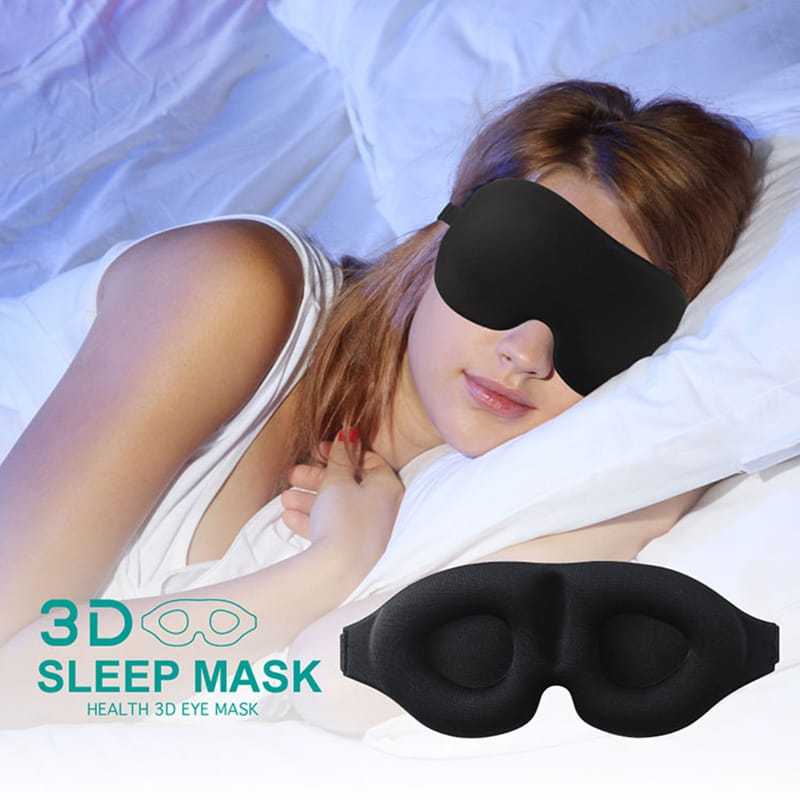 Jual Sleeping Googles / Kacamata Tidur Penutup Mata Lembut Nyaman Aisleep Soft 3D | Shopee Indonesia