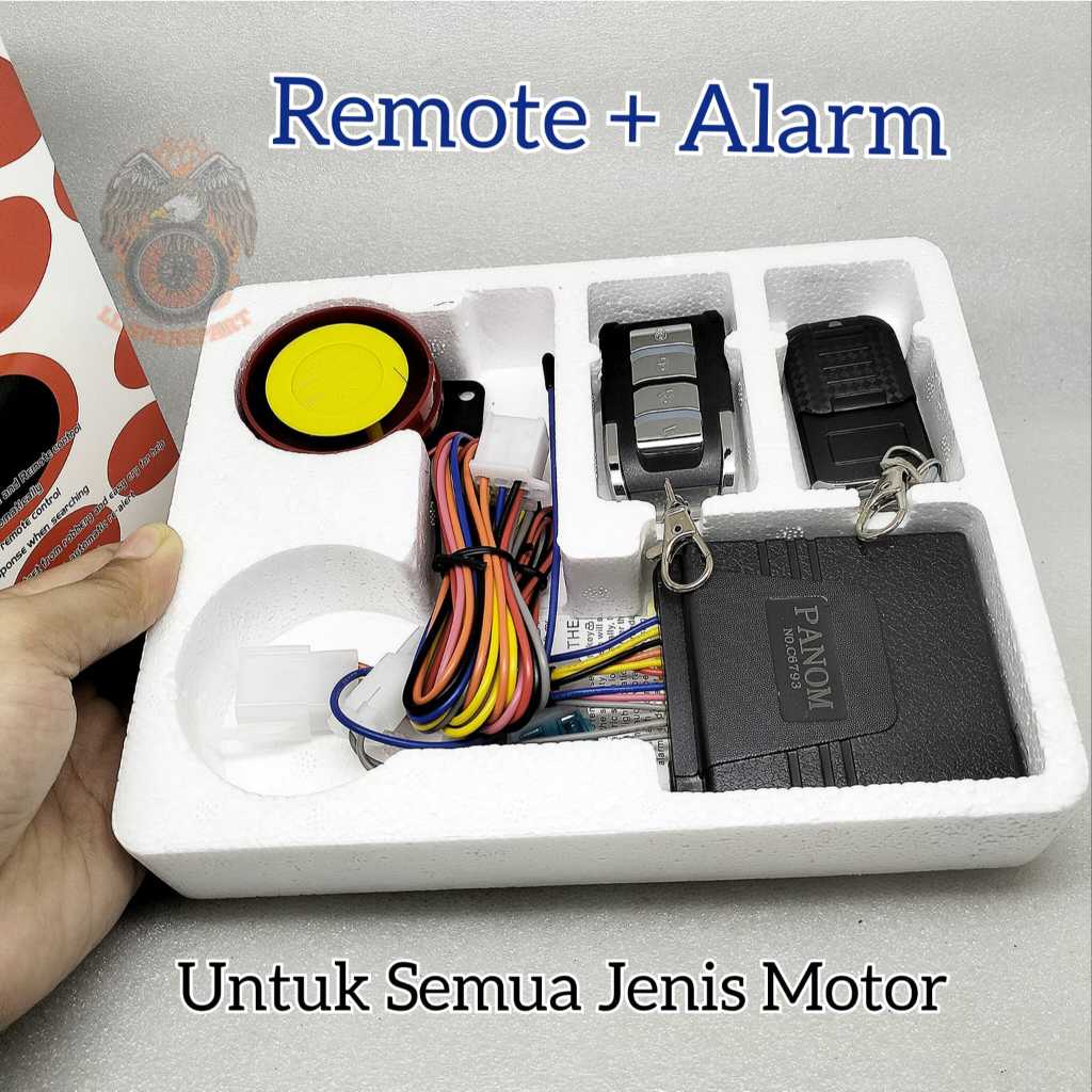 Jual REMOTE ALARM PANOM ASLI UNIVERSAL ANTI MALING UNTUK SEMUA JENIS ...