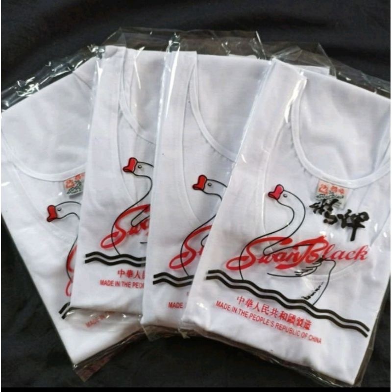 Jual 3 PCS Kaos Dalam/ Singlet Pria Merk Swan/ Swans Brand | Shopee ...