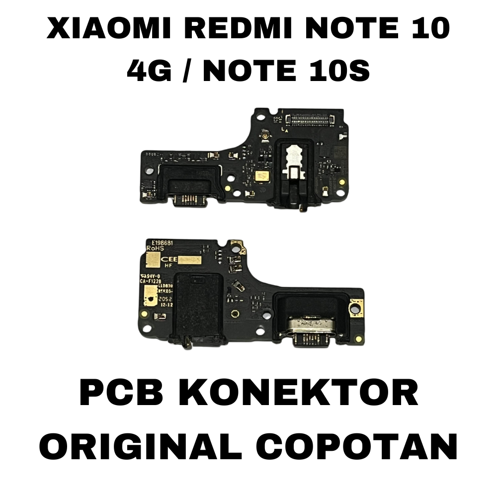 Jual PCB KONEKTOR / PAPAN KONEKTOR XIAOMI REDMI NOTE 10 4G / REDMI NOTE ...