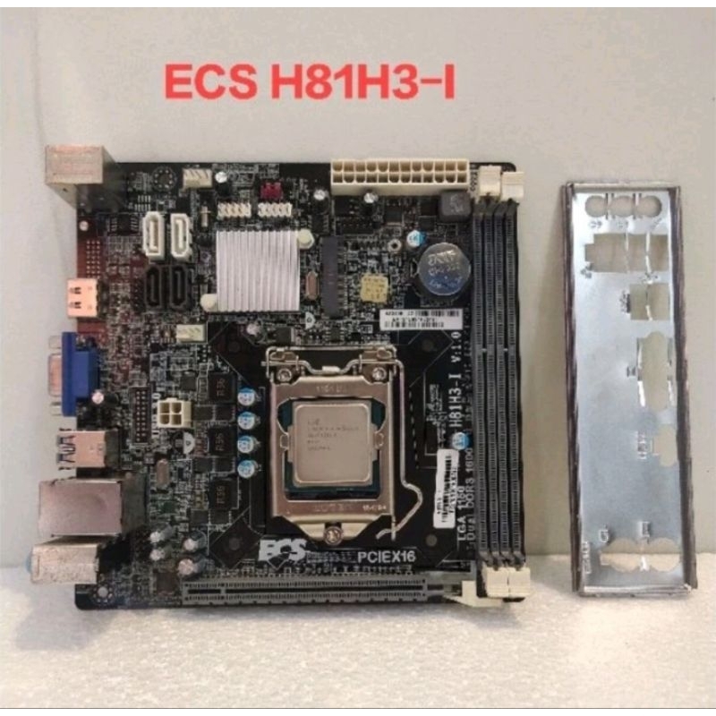 Jual Paket motherboard / mobo HCS H81 gen 4 LGA-1150 normal 100% ...