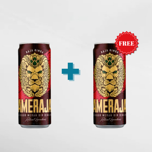 Jual Buy 1 Get 1 Free Ameraja Siraja Rimba Can 320 ml | Shopee Indonesia