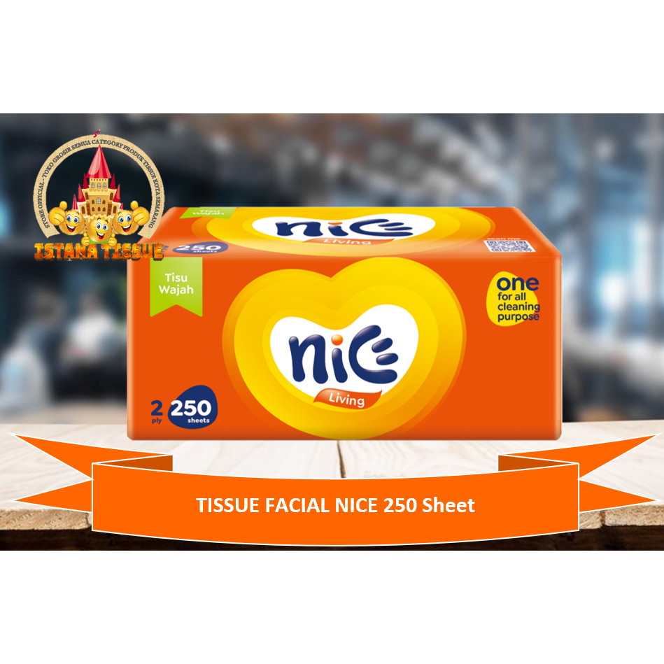 Jual Tissue NICE Facial 250 sheet (PAKET PROMO ISI 6 PCS) | Shopee ...