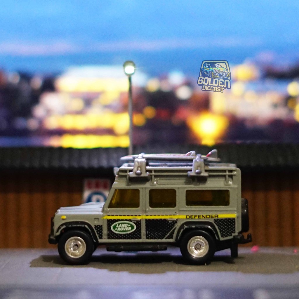 Jual MATCHBOX LAND ROVER DEFENDER - LOOSE (SWAP WHEELS + CUSTOM ROOF ...