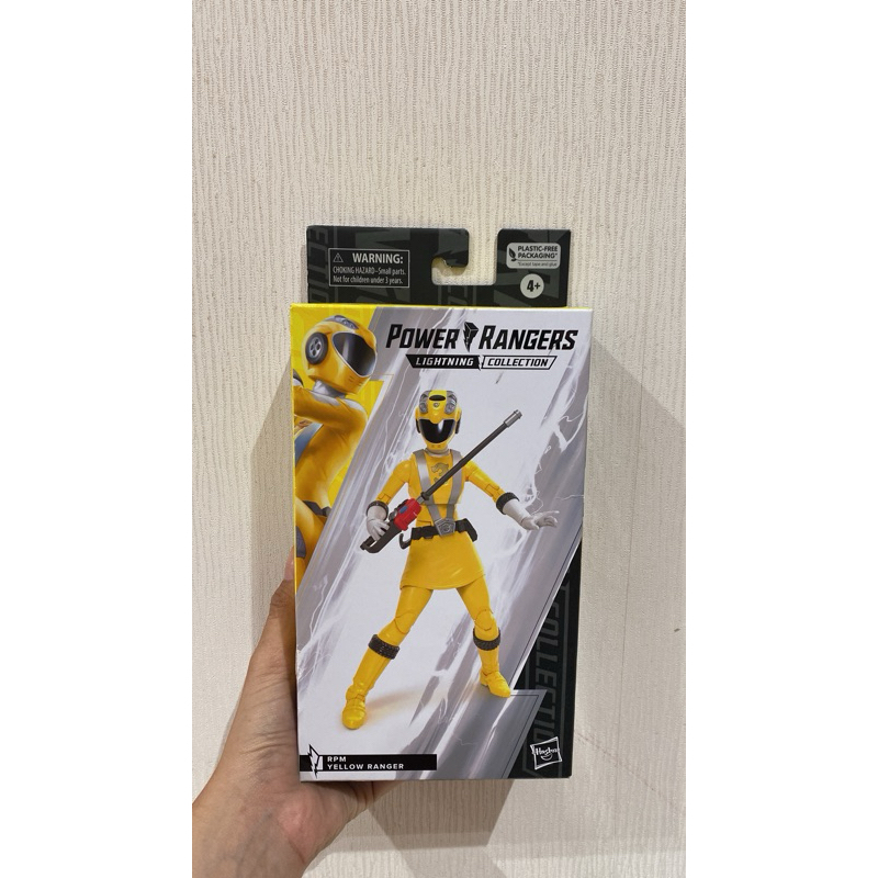 Jual POWER RANGERS ACTION FIGURE || lightning collection || RPM YELLOW ...
