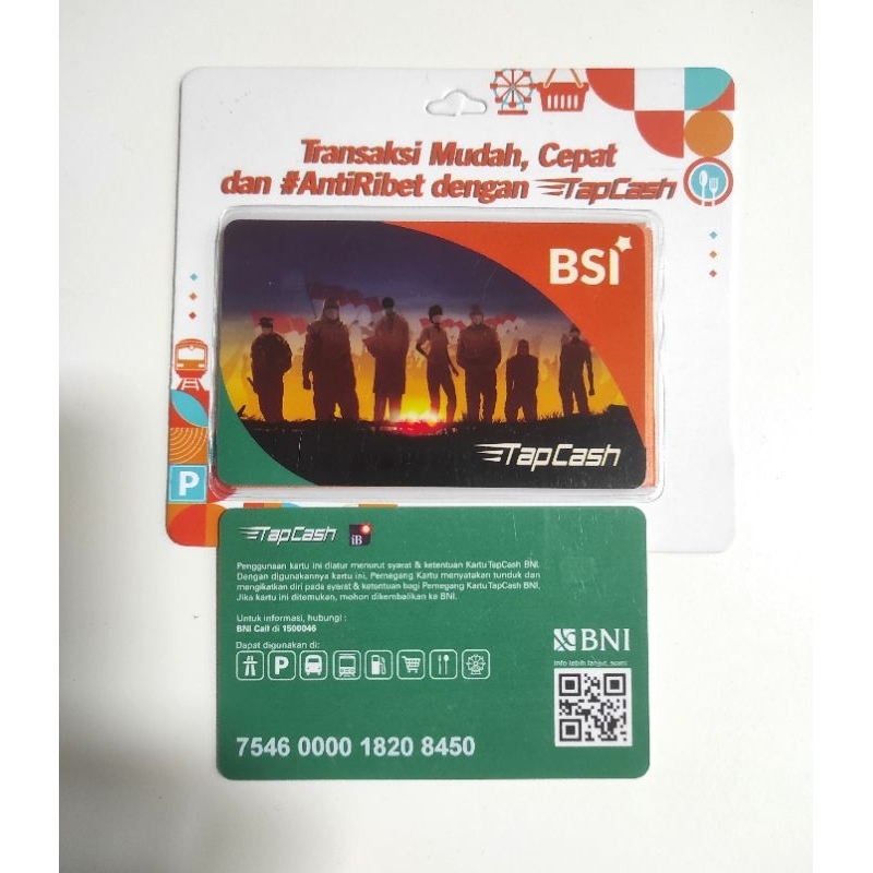 Jual Tapcash BNI edisi BSI original | Shopee Indonesia