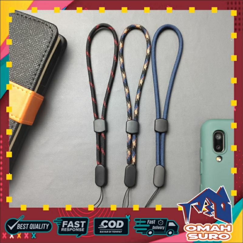 Jual WRIST STRAP PARACORD LANYARD HAND/ FINGER TALI GANTUNGAN HP ...