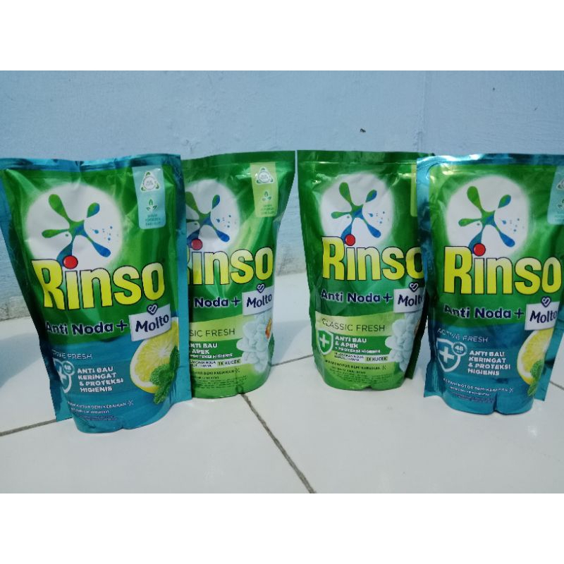 Jual RINSO MOLTO DETERGEN Cair 700 ML | Shopee Indonesia