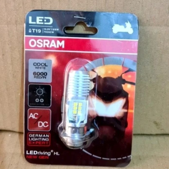 Jual Lampu Bohlam Dop LED Putih K1 Bebek / Matic Beat Vario T19 AC DC ...