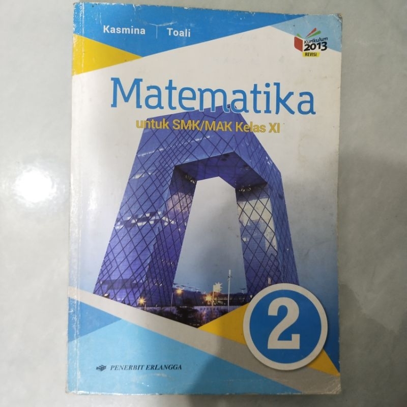 Jual Buku Matematika Wajib SMA Kelas XI Erlangga (Bekas Pakai) | Shopee Indonesia
