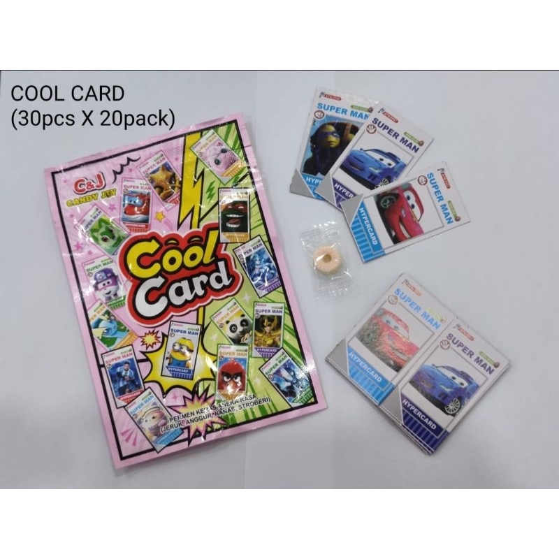 Jual C&J PERMEN COOL CARD @30 (1pack) | Shopee Indonesia