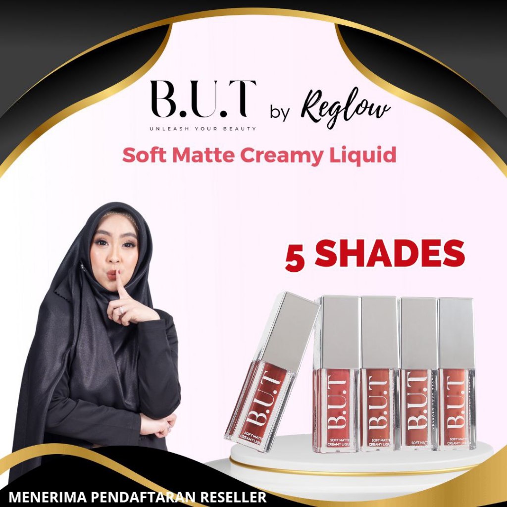 Jual COD BISA - B.U.T Bibir Sehat dan Cantik Sepanjang Hari dengan B.U.T Soft Matte Lip Cream: 5 ...