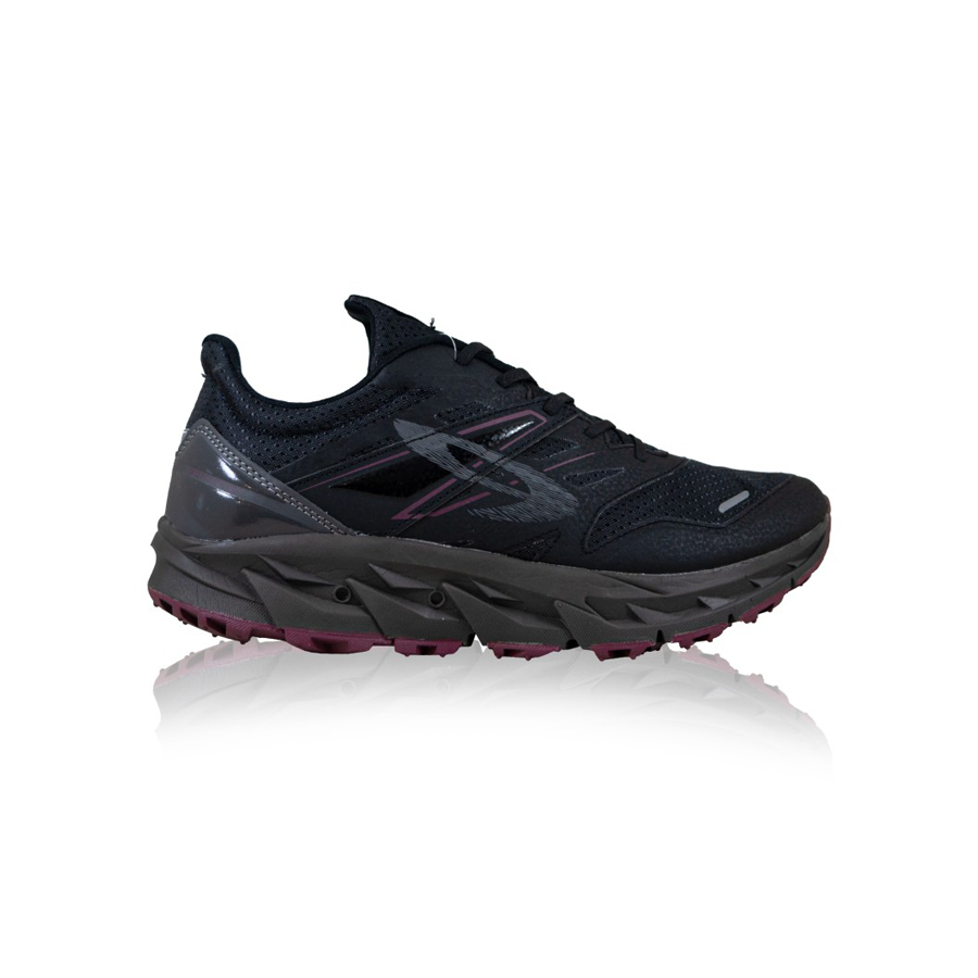Jual Sepatu Trail Running 910 NINETEN Yuza Evo Hitam Burgundy Abu Ash ...