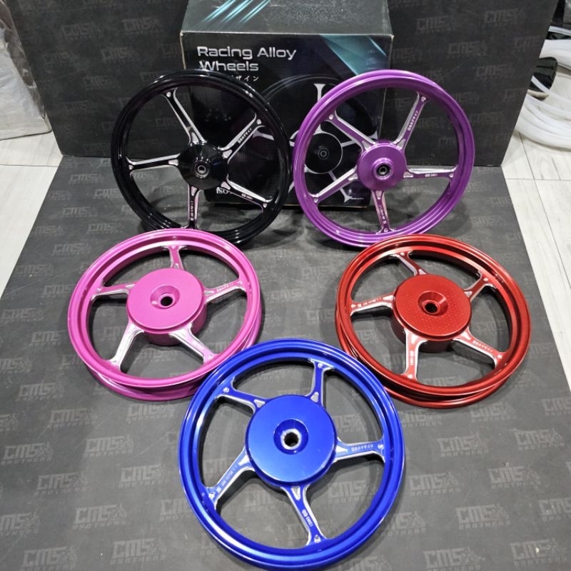 Jual Velg Velek Racing CNC Enkei 511 R14 Honda Vario 125 150 Old New ...