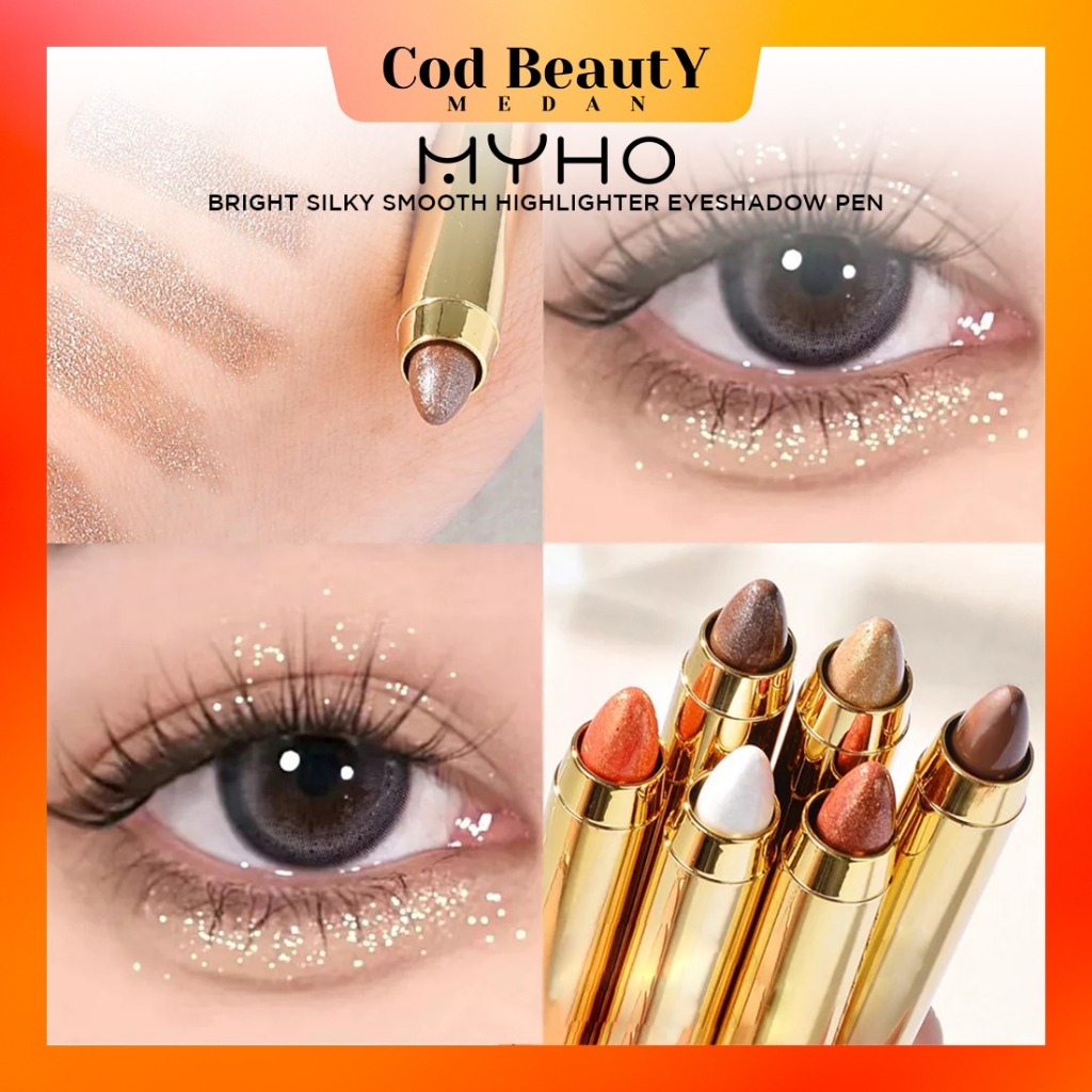 Jual MYHO EYESHADOW PENSIL CRAYON 2 IN 1 EYESHADOW AND HIGHLIGHTER ...