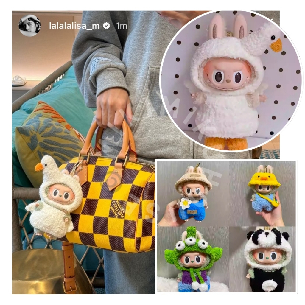Jual READY STOCK LISA POPMART LABUBU THE MONSTERS COSTUME BEBEK BAJU ...