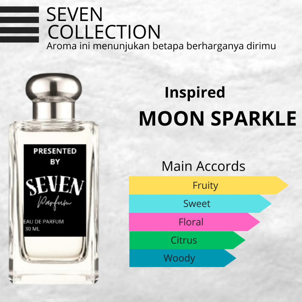 Jual (SEVEN PARFUM 30 ML) INSPIRED ESCADA MOON SPARKLE Parfum Cowo Cewe ...