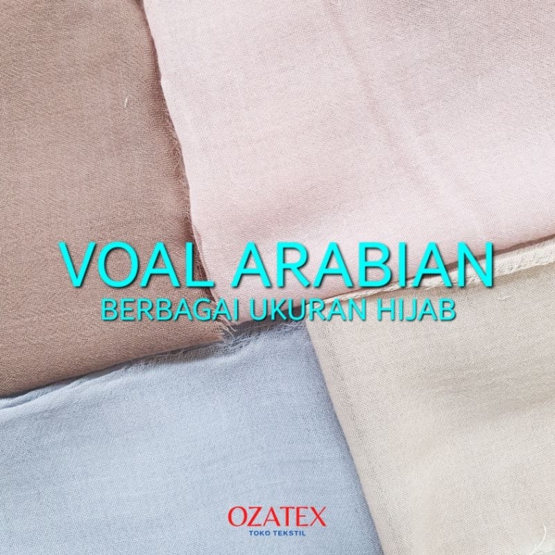 Jual Kain Meteran - Kain - ARABIAN VOILE - Berbagai Variasi Ukuran ...