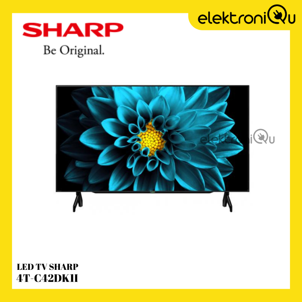 Jual LED TV SHARP 4T-C42DK1I UHD ANDROID TV 42 INCH | Shopee Indonesia