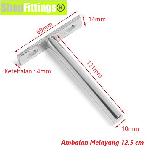 Jual Braket Baut Pen Ambalan Melayang Wall Bracket Floating Shelf ...