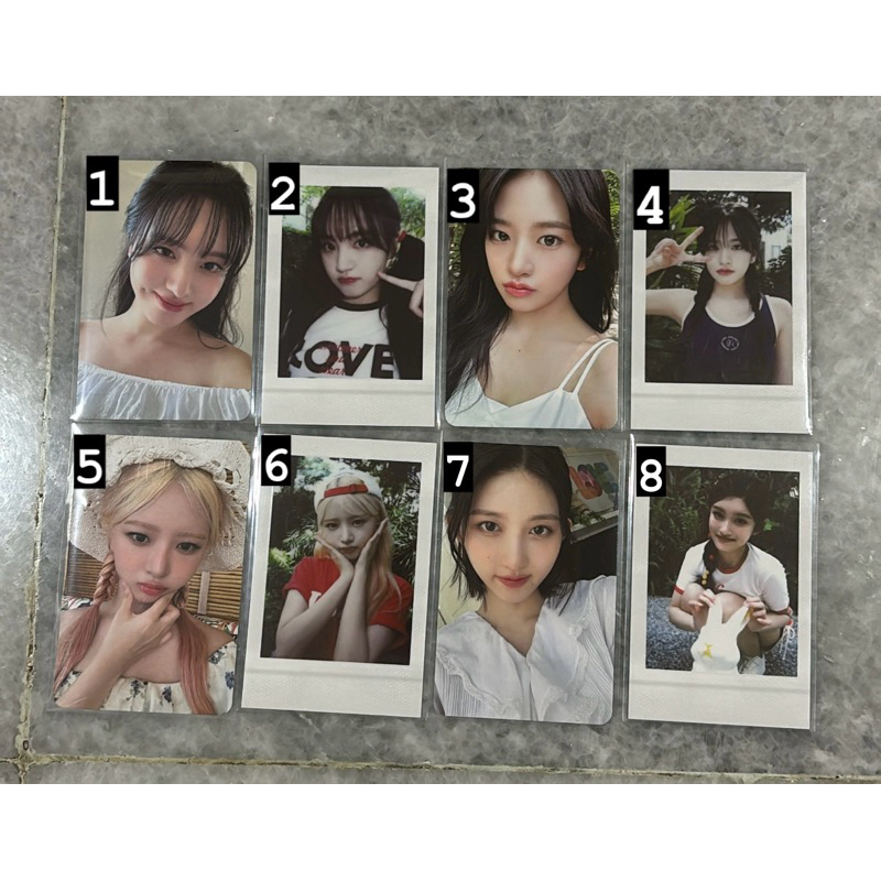 Jual (ready) ive photocard official wonyoung rei yujin liz leeseo gaeul dreamy day official ...