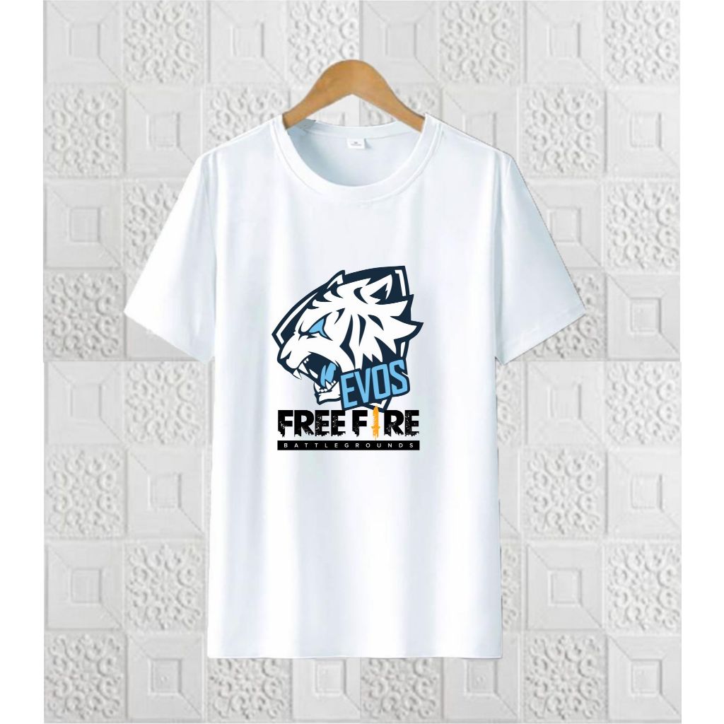 Jual MARVELL SHOP | KAOS FREE FAYER | BAJU FREE FIRE DEWASA | BAJU FREE ...