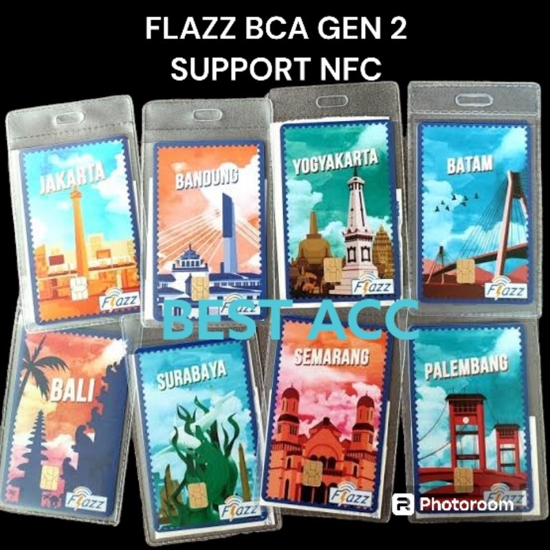 Jual Kartu Flazz BCA Gen 2 Limited Edition Support NFC Etoll Emoney Card From BCA | Shopee Indonesia