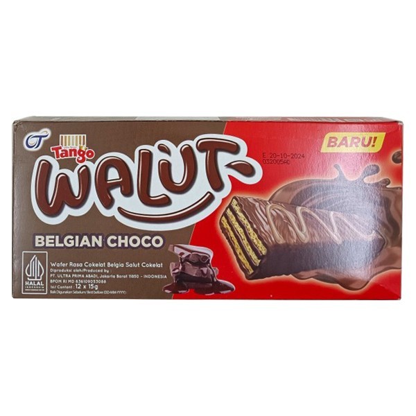 Jual Tango Walut Belgian Choco isi 12 Pcs | Shopee Indonesia