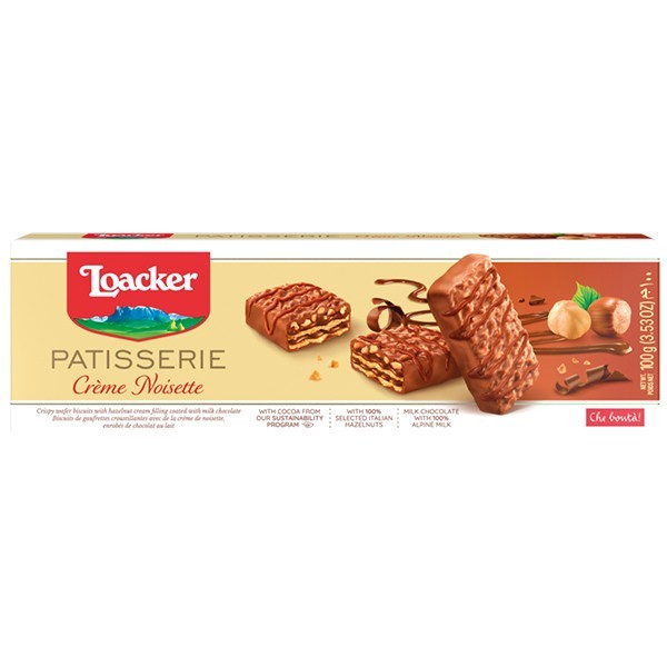 Jual Loacker Patisserie Creme Noisette 100 g | Shopee Indonesia