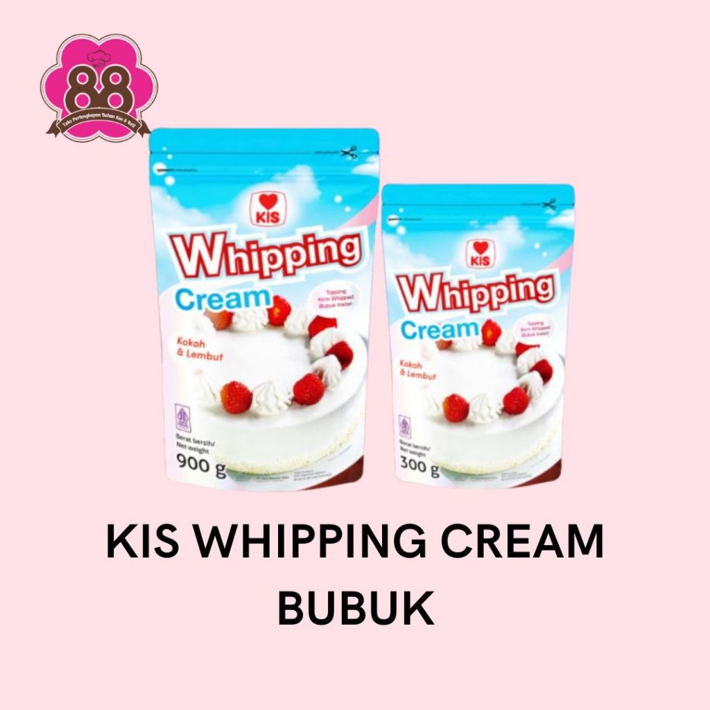 Jual WHIPPY CREAM BUBUK KISS 300gr | Shopee Indonesia