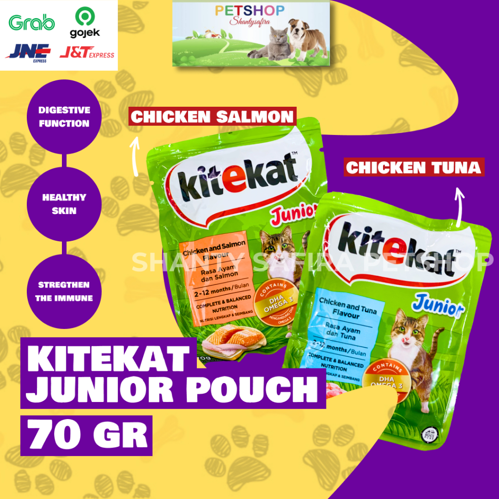 Jual MAKANAN KUCING KITEKAT POUCH 70 GR KEMASAN DUS ISI 28 PCS UNTUK ...