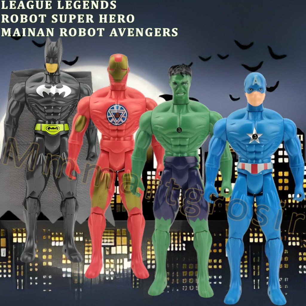 Jual League Legends / Robot Super Hero / Mainan Robot Karakter Avengers ...