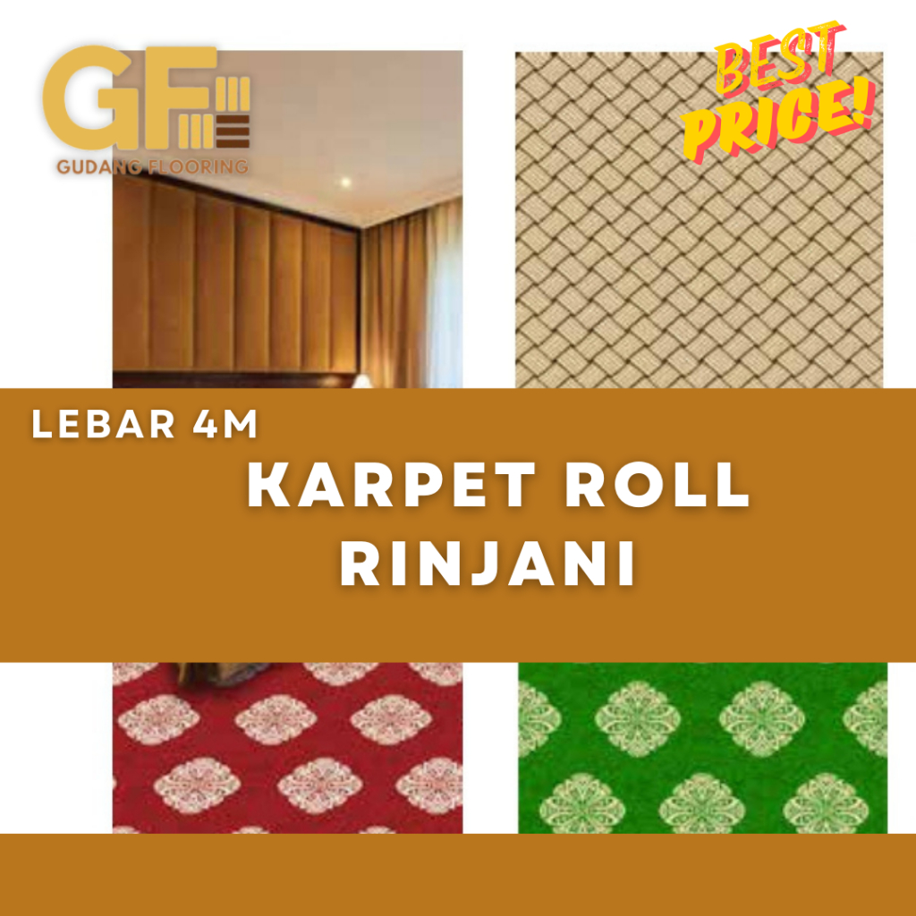 Jual Karpet Roll Rinjani Terbaik Lebar 4M | Shopee Indonesia