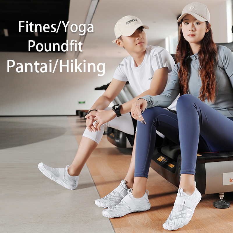 Jual Sepatu Poundfit Sepatu Yoga Pria Wanita Anti-selip Sepatu Pantai ...