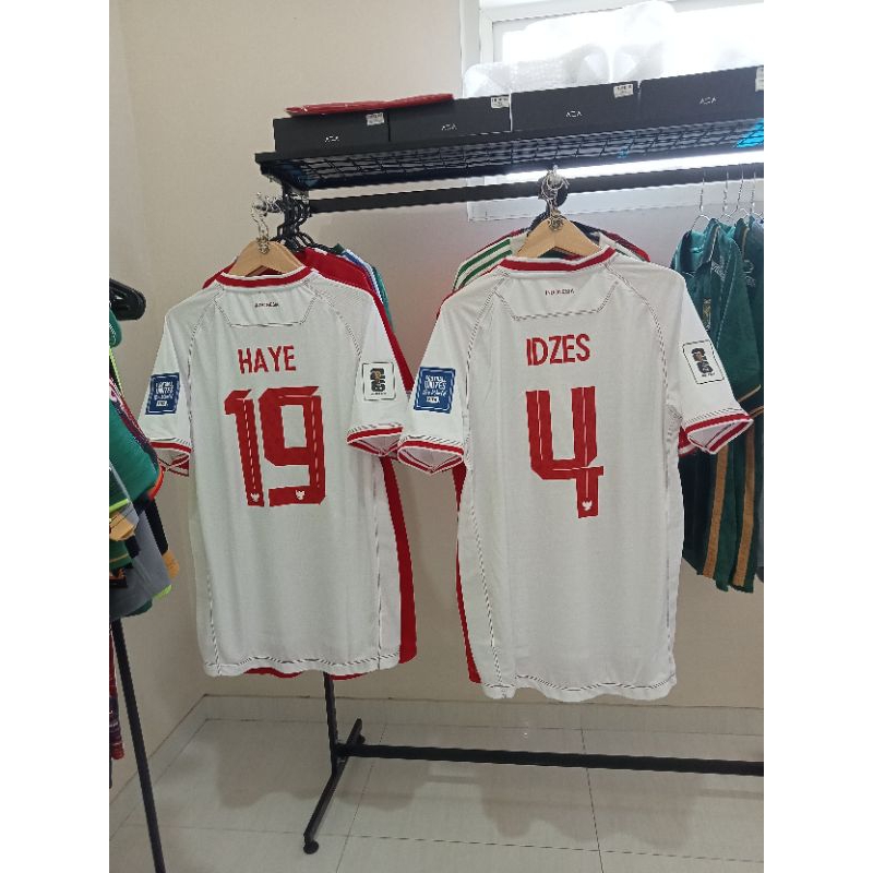 Jual Jersey Timnas Away 2024 Haye (2XL) Original Erspo Replica Patches World Cup Qualifiers 2026 ...