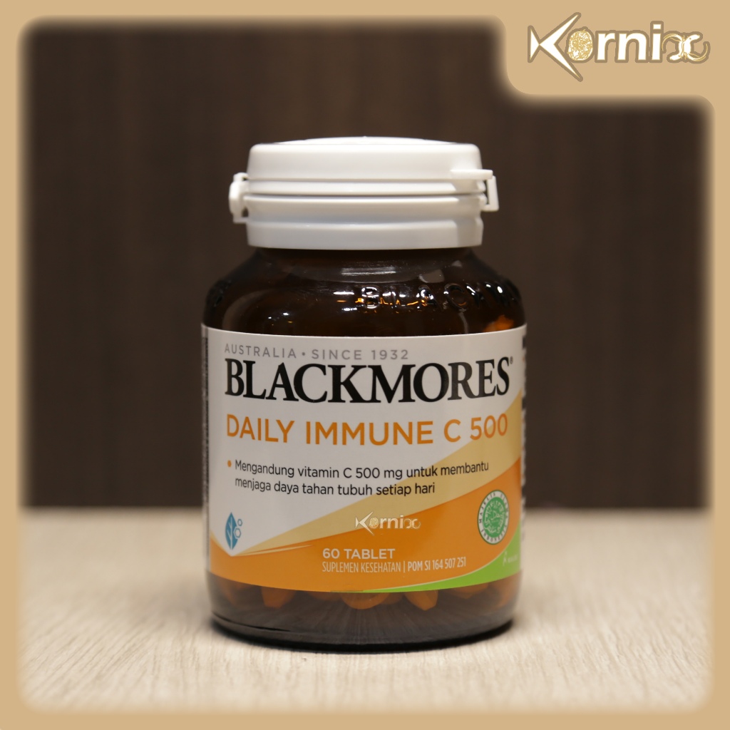 Jual Blackmores Vitamin / Daily Immune C 500 [ 30 & 60 Tablet ] — Suplemen untuk Kekebalan ...