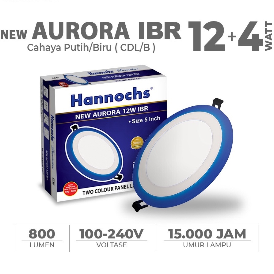 Jual Lampu Downlight LED Hannochs New Aurora IBR / Lampu Plafon Bul ...