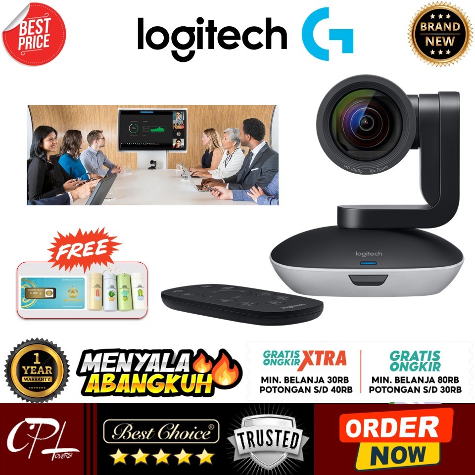 Jual Logitech PTZ PRO 2 Webcam Video Conference Camera | Shopee Indonesia