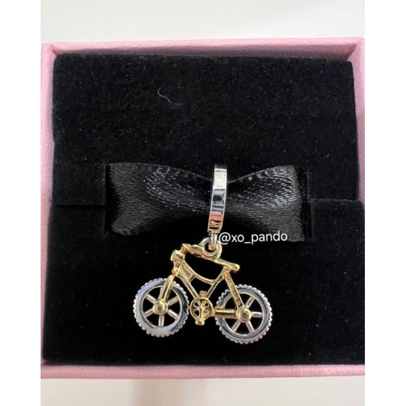 Jual two tone spinning wheels Bicycle dangle charm, Cham sepeda pandora ...