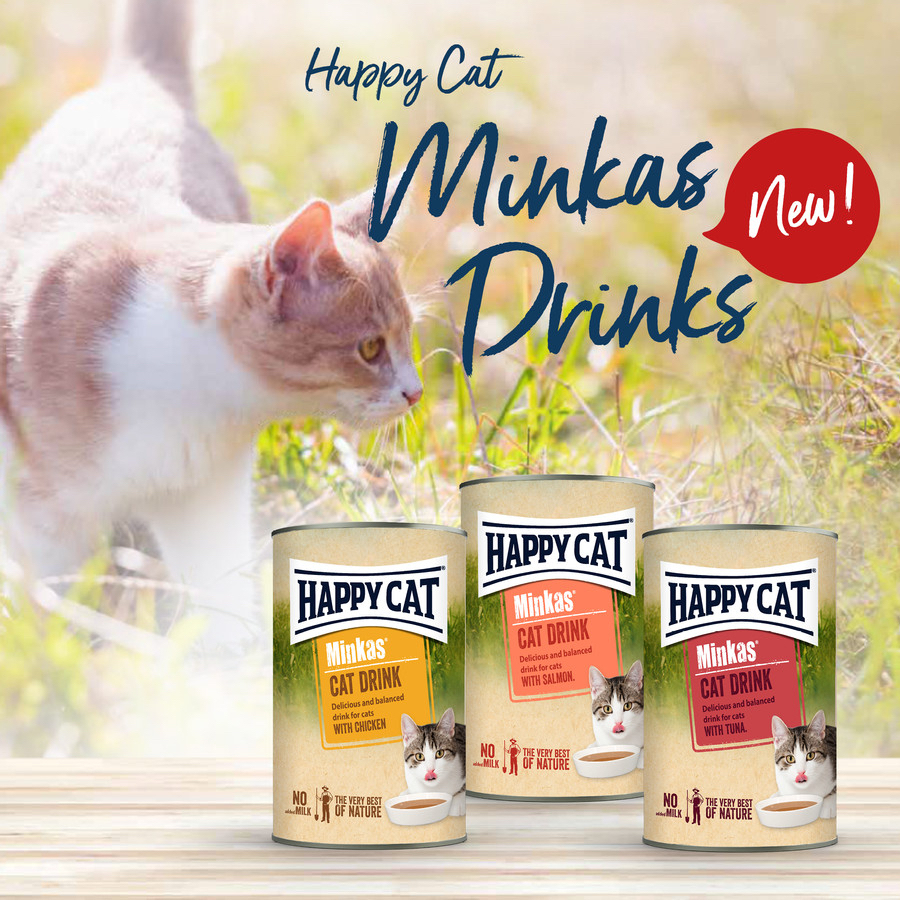 Jual Minuman Kucing Happy Cat Minkas Drink 135 ML minuman kucing cdc petshop | Shopee Indonesia