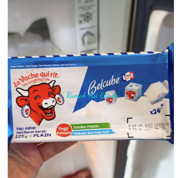 Jual BELCUBE CHEESE SPREAD PLAIN EXP DESEMBER 2024 (KEJU TAWAR MPASI ...