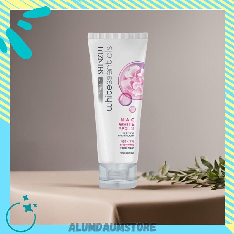 Jual Shinzui WHITEssentials Double Brightening Facial Wash Snow ...