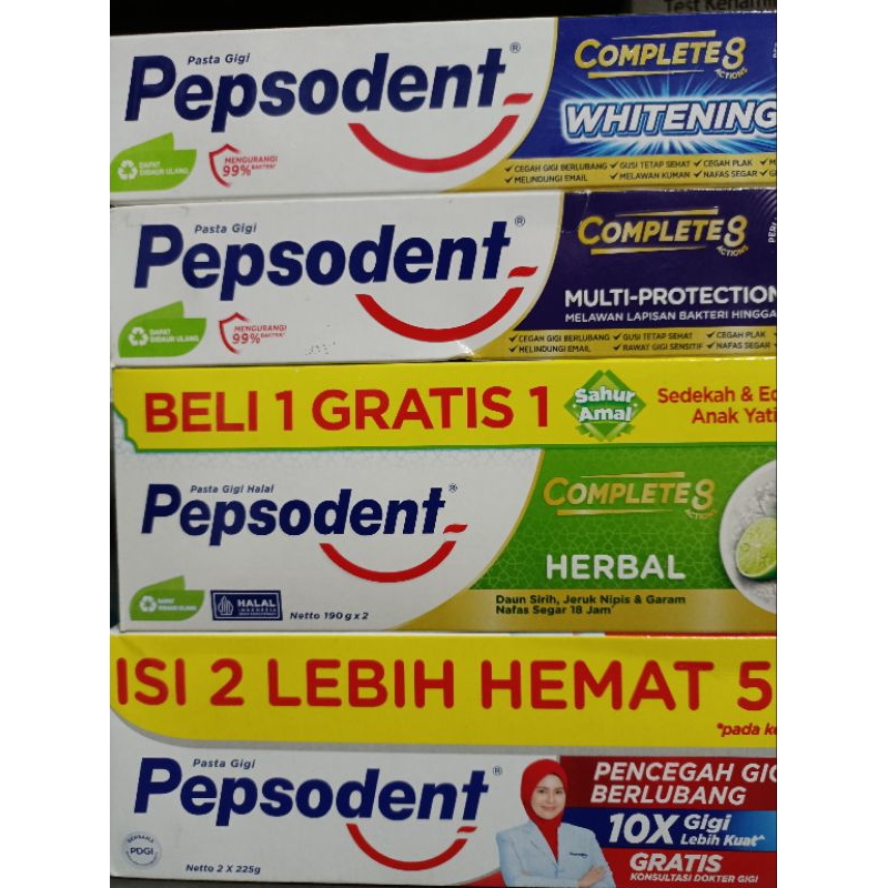 Jual PEPSODENT 225g / 190g / CLOSE UP | Shopee Indonesia