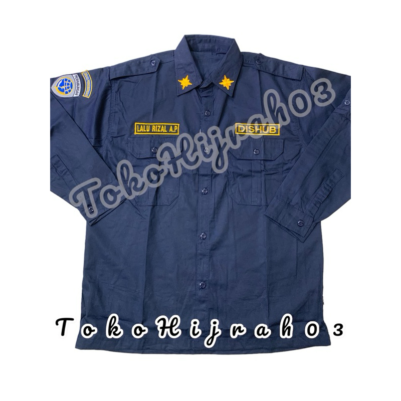 Jual SERAGAM PDL DISHUB KEMEJA PDL DISHUB SERAGAM DINAS PERHUBUNGAN ...